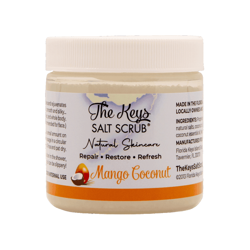 Mango Coconut Salt Scrub | The Keys Salt Scrub